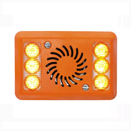 Custom Vehicle Warning Alarm - With White LED Lights