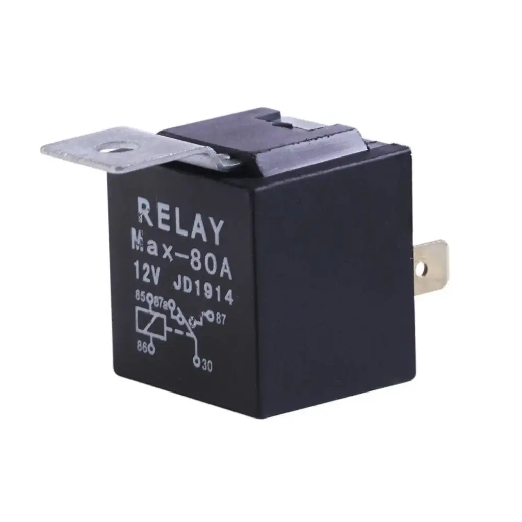 Relay 5-pin 12v 40A Changeover Relay with molded bracket | Daltec AI ...