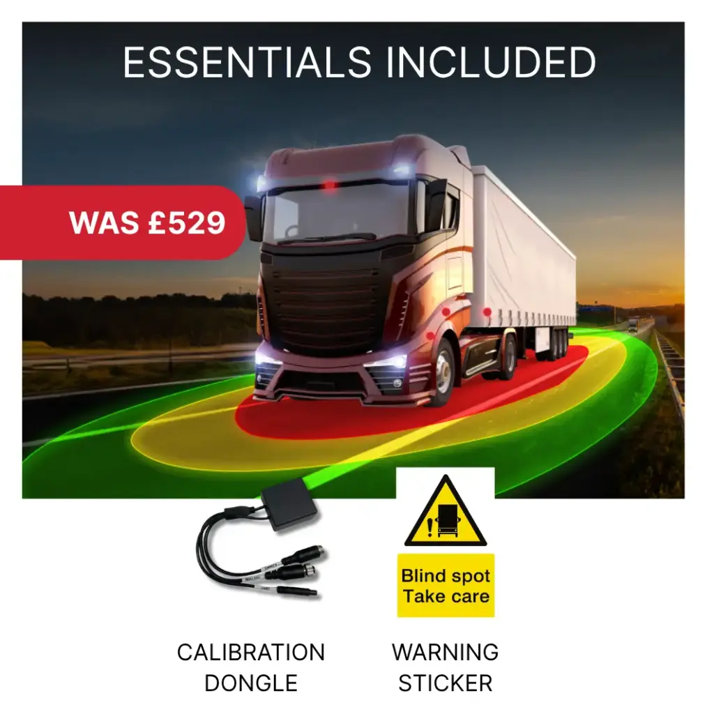 PSS AI Sensor and Camera System with Calibration dongle and “Blind Spot ...